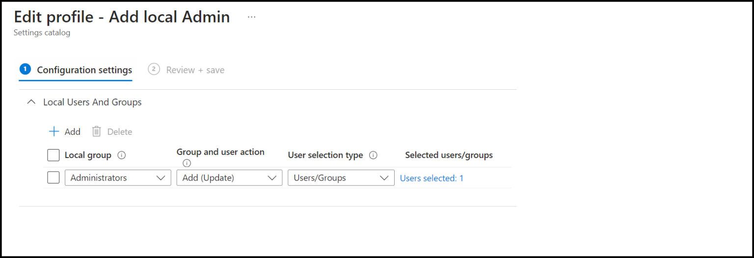 Assigning Local Admins to Windows 11 through Intune - CPI Consulting ...