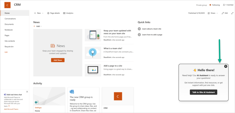 Add an Eye-Catching Pop-Up to Your SharePoint Online Site - CPI ...
